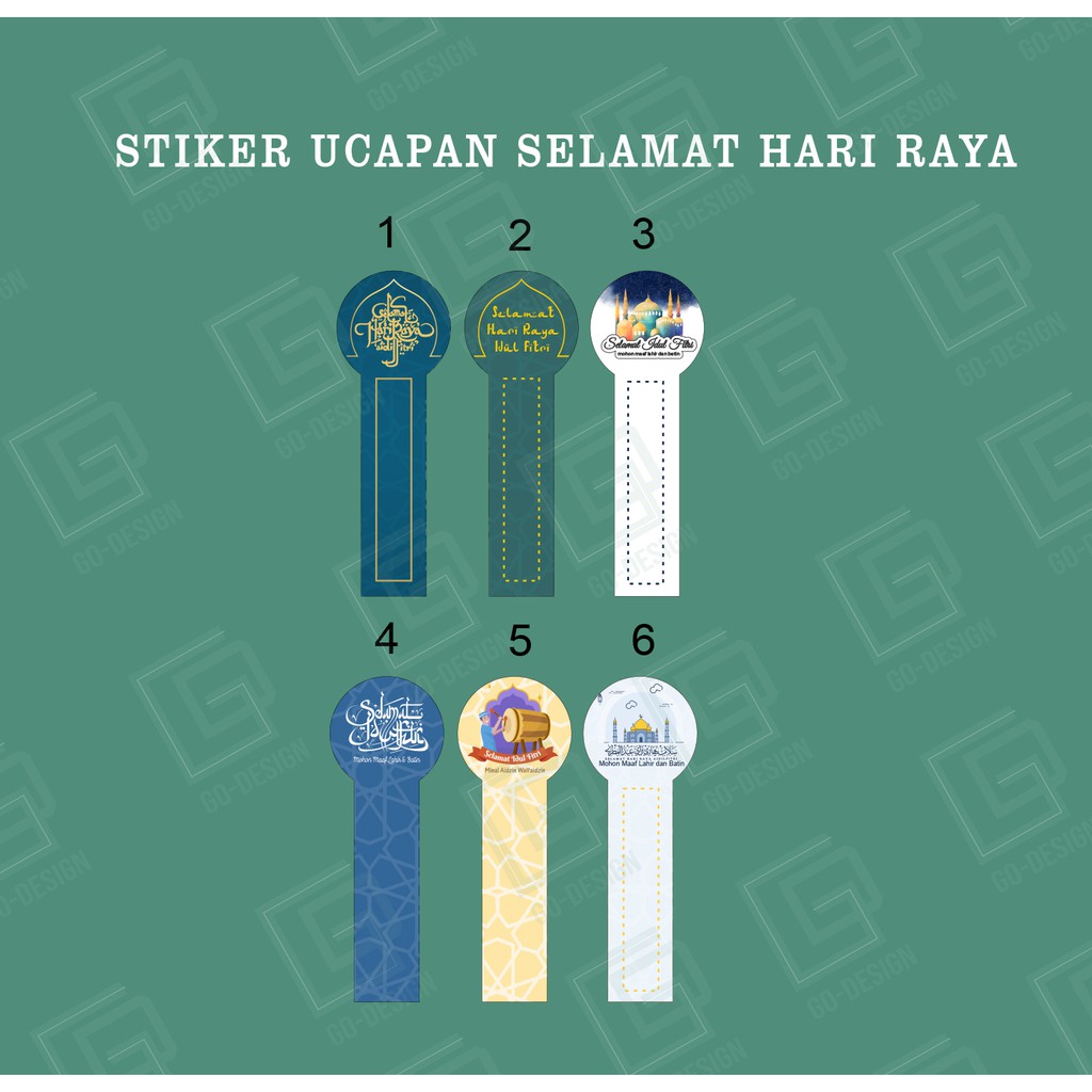 Jual STIKER SELAMAT HARI RAYA\IDUL FITRI | Shopee Indonesia