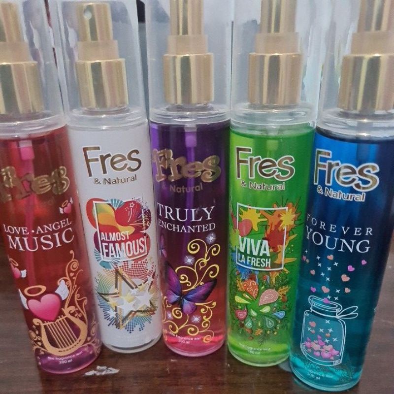 Jual Fres & Natural Parfume Mist Cologne 100ml ed 2027 | Shopee Indonesia