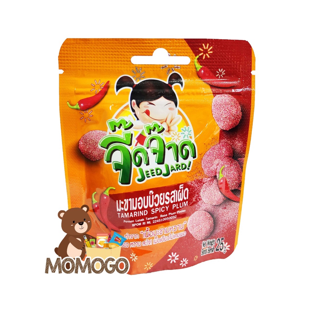 Jual JEEDJARD 25GR TAMARIND WITH PLUM / TAMARIND SPICY PLUM/PERMEN ASEM ...
