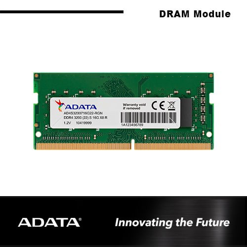 Jual ADATA DDR4 3200 MHz 16GB (1X16GB) - RAM SODIMM Single Channel | Shopee Indonesia