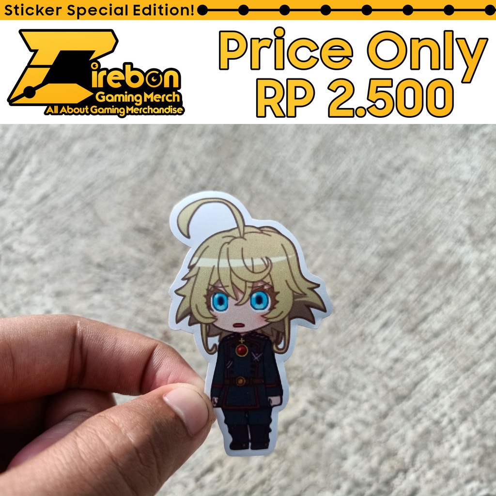 Jual Sticker Stiker Tanya Degurechaff Youjo Senki | Shopee Indonesia