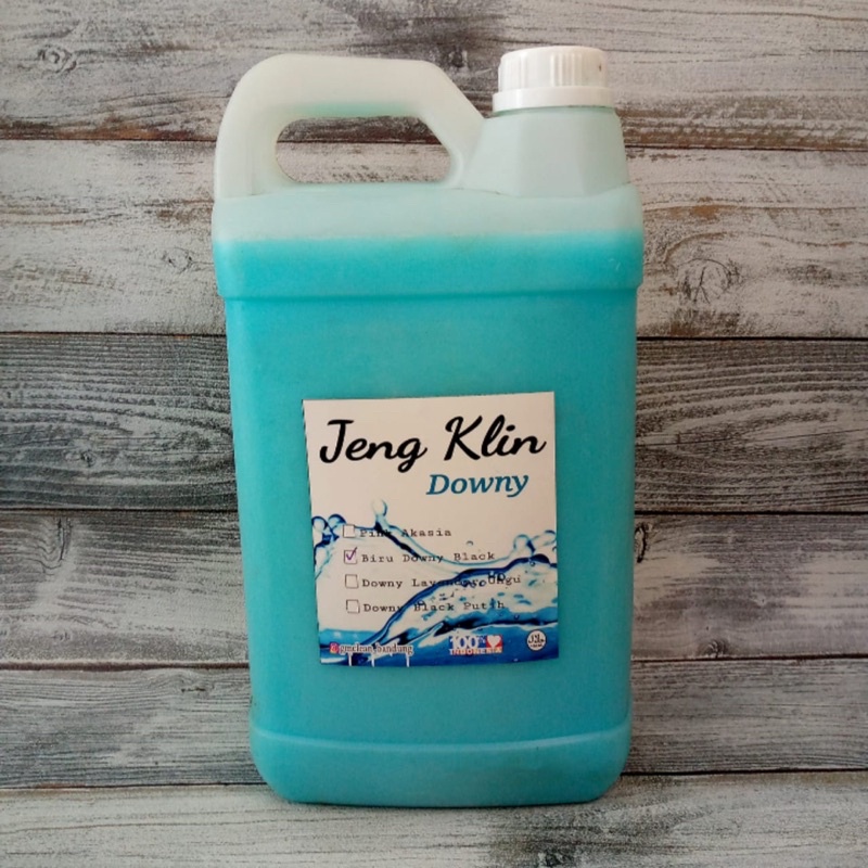 Jual Softener Jeng Klin 5Liter (Pelembut & Pewangi Pakaian 4varian wangi Downy) | Shopee Indonesia