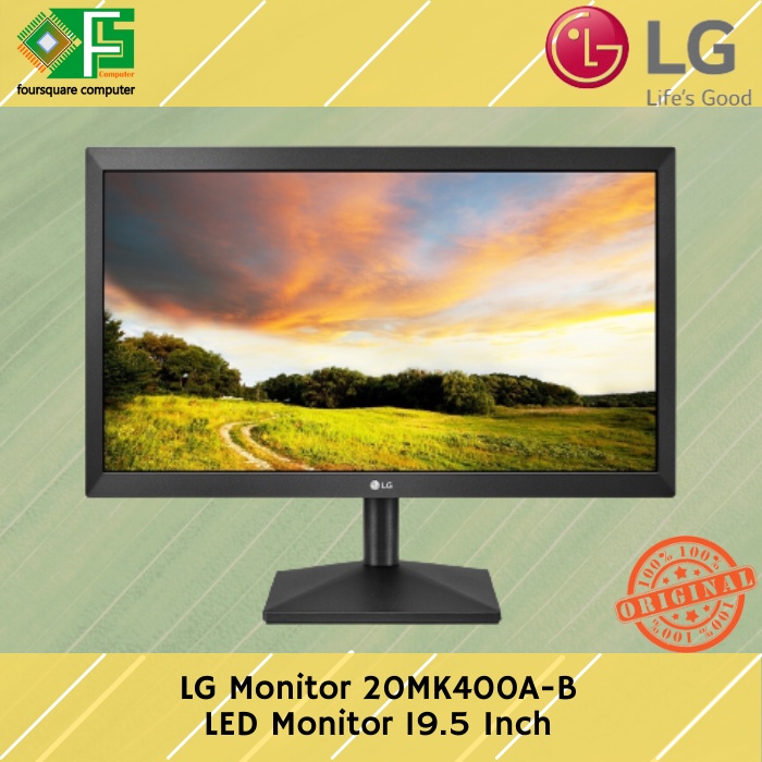 Jual Monitor LG 20MK400A-B LED Monitor 20 Inch | Shopee Indonesia