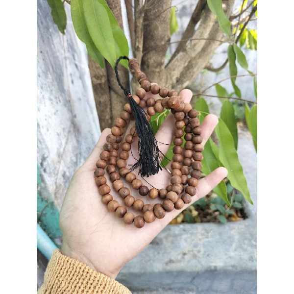 Jual tasbih 99 kayu stigi laut | Shopee Indonesia