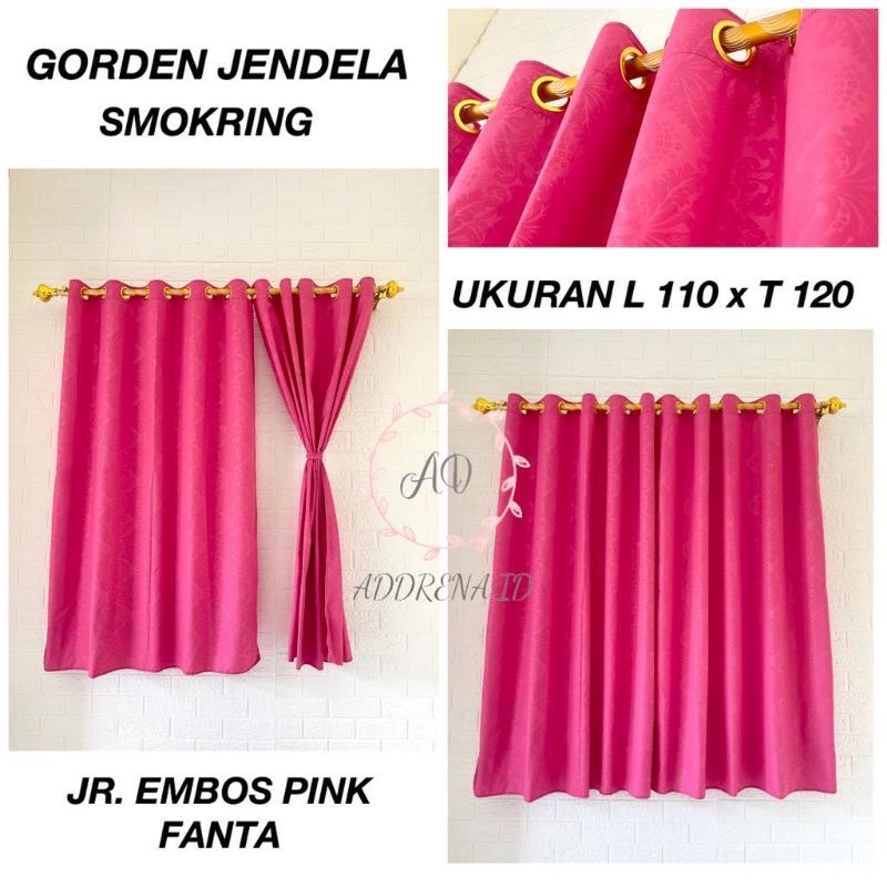 Jual GORDEN JENDELA PENDEK KECIL TINGGI 60CM dan GORDEN TINGGI 120CM ...