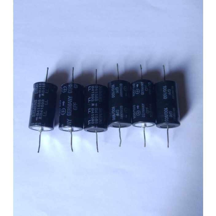 Jual SIEMENS 100uF 100V Germany Capacitor | Shopee Indonesia