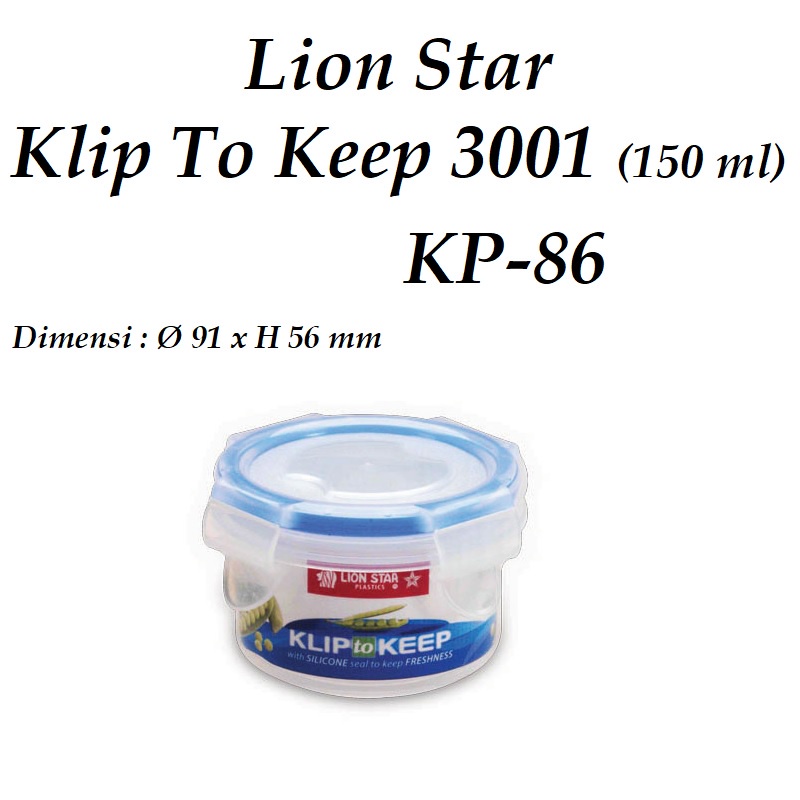Jual Lion Star Klip To Keep 3001 (150 ML) KP-86 | Shopee Indonesia
