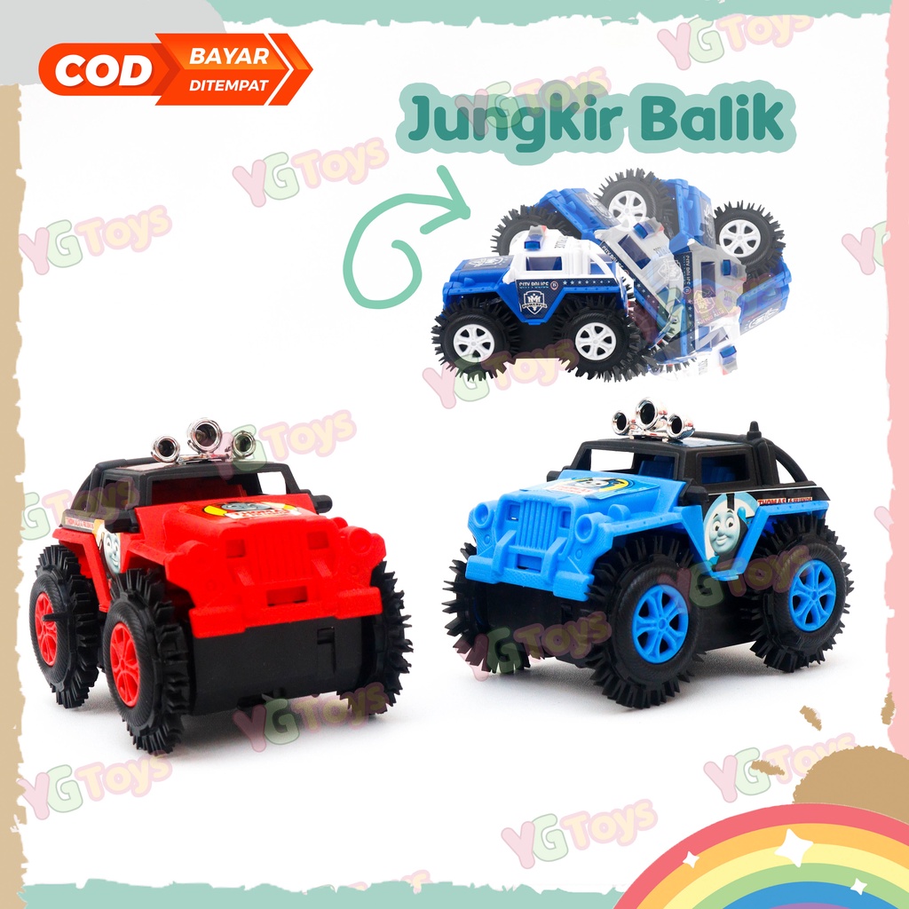 Jual YGtoys Mainan Anak Cowok Mobil Mobilan Jungkir Balik Offroad ...