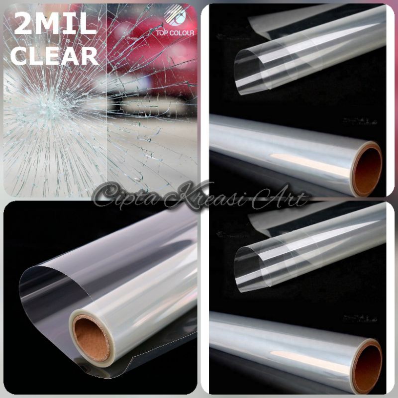 Jual KACA FILM SAFETY CLEAR BENING / STIKER KACA FILM ANTI PECAH ...