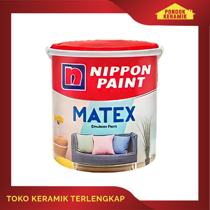 Jual Nippon Paint Matex MX 3148 Ceiling White 5 Kg | Shopee Indonesia