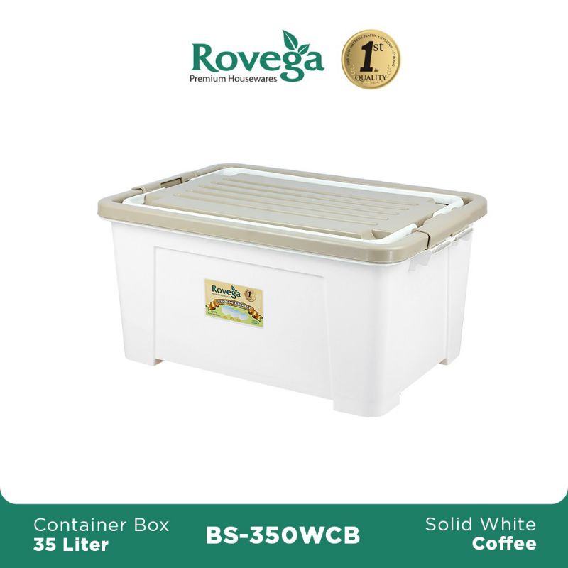 Jual ROVEGA Container Box Luxii 35 Liter BS-350WCB / Kontener | Shopee ...