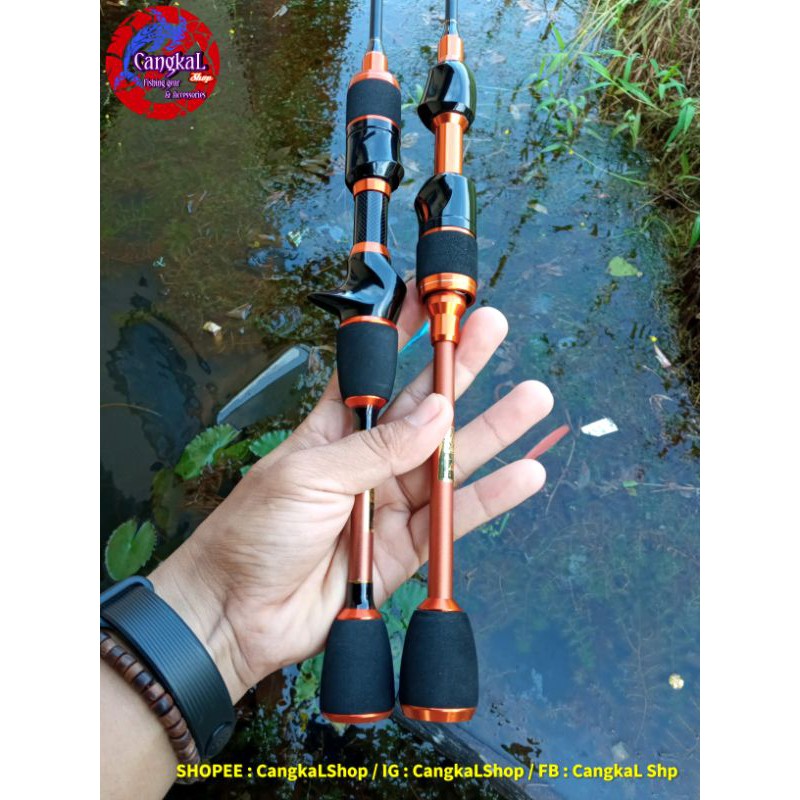 Jual Joran Ultralight SKMIALLY 1-6 Lb sambungan atas carbon solid ...