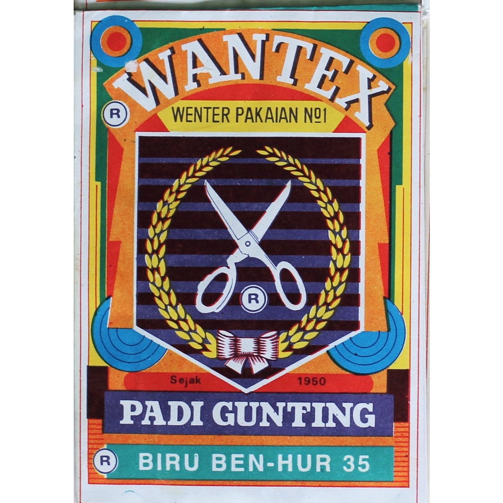 Jual Wantex Wenter Pewarna Pakaian/ Kain Padi Gunting Original Tidal ...