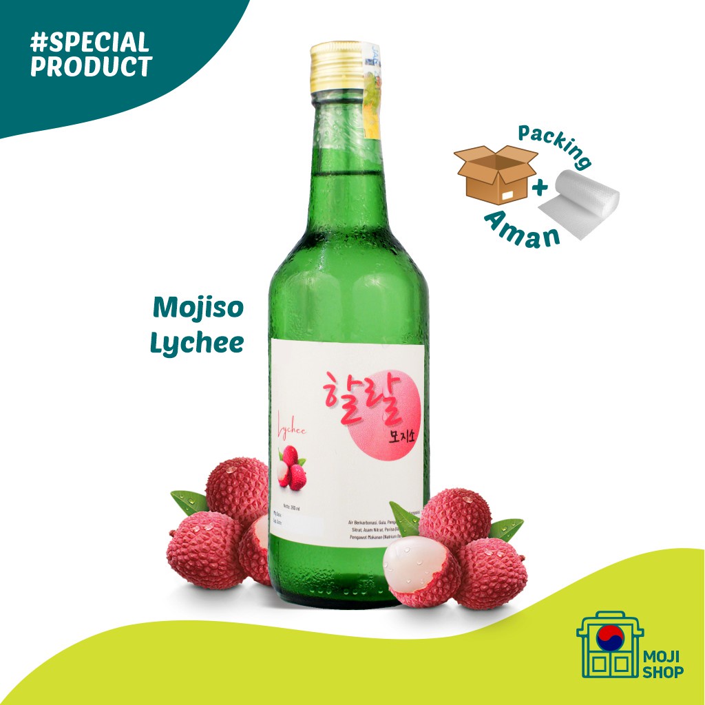 Jual SOJU HALAL MOJISO RASA LYCHEE / LECI MOCKTAIL ( HALAL 100% & NON ...