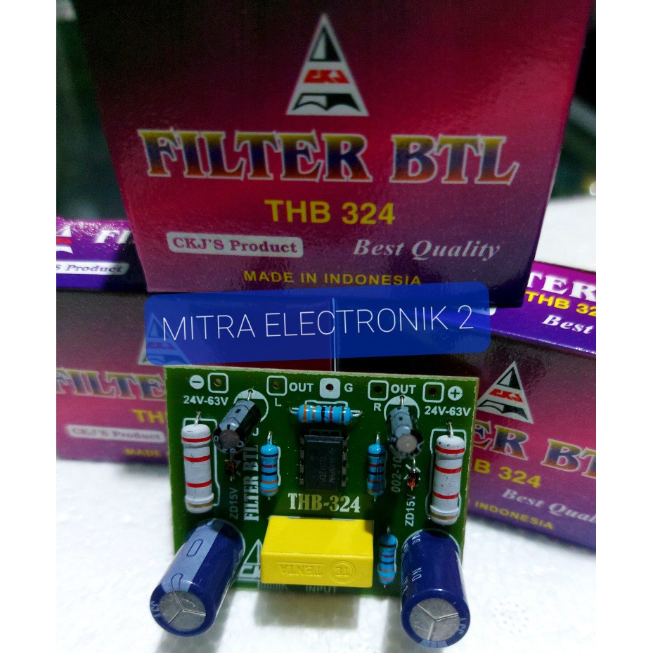 Jual KIT POWER AMPLIFIER FILTER BTL THB 324 BEST QUALITY CKJ | Shopee ...