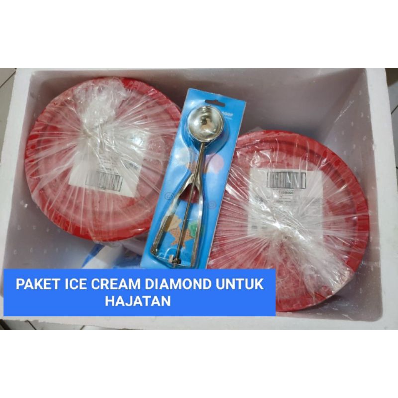 Jual PAKET HAJATAN ES KRIM DIAMOND AICE 8 LITER | Shopee Indonesia