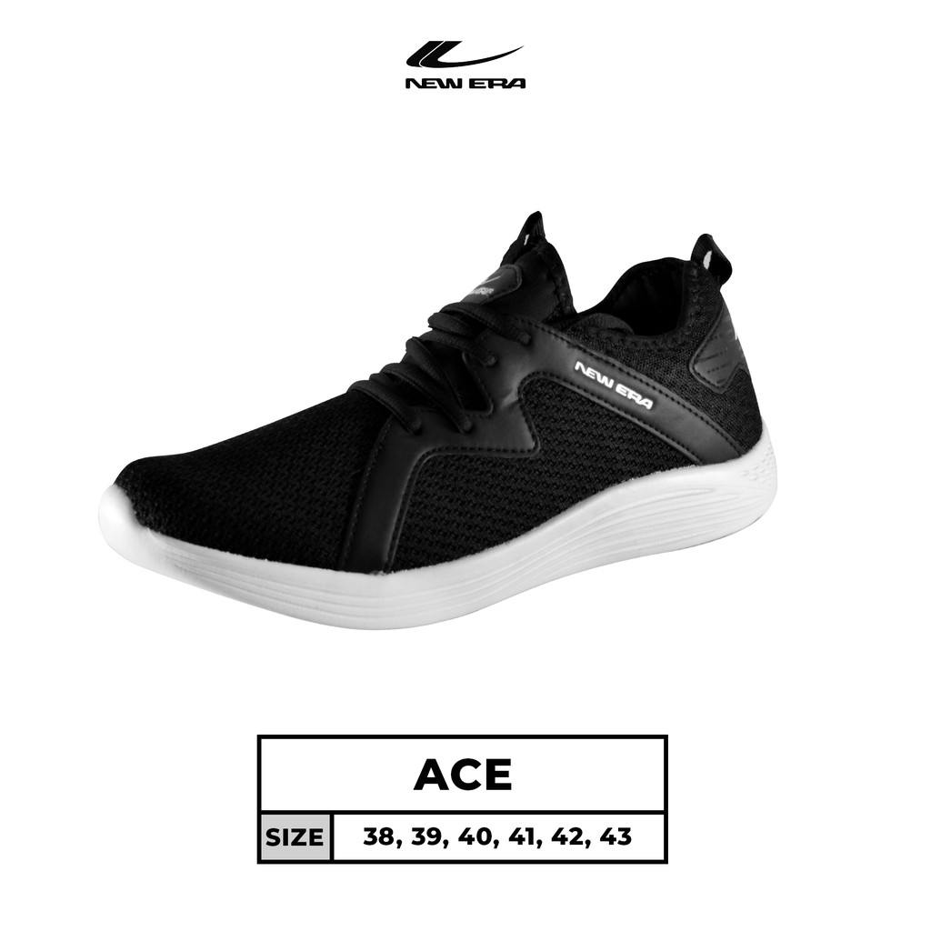 Jual NEWERA ACE HITAM PUTIH 39-43 | Shopee Indonesia