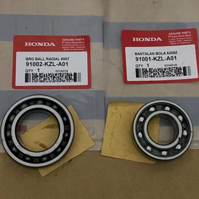 Jual paket bearing kruk as 6007 6205 beat f1 beat lama vario old | Shopee Indonesia