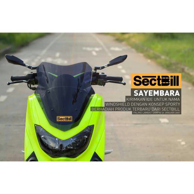 Jual VISOR WINDSHIELD SECTBILL VECTOR ORY WINSHIELD VECTOR SECBILL NMAX ...