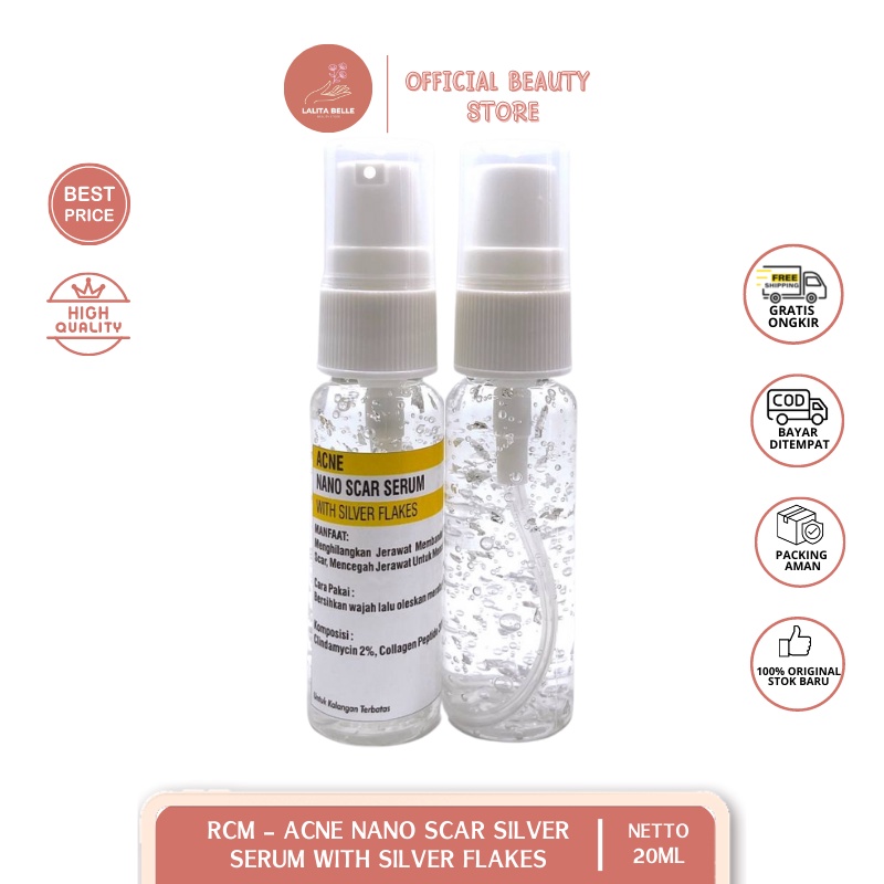 Jual Acne Nano Scar Serum Silver 20ML | Shopee Indonesia