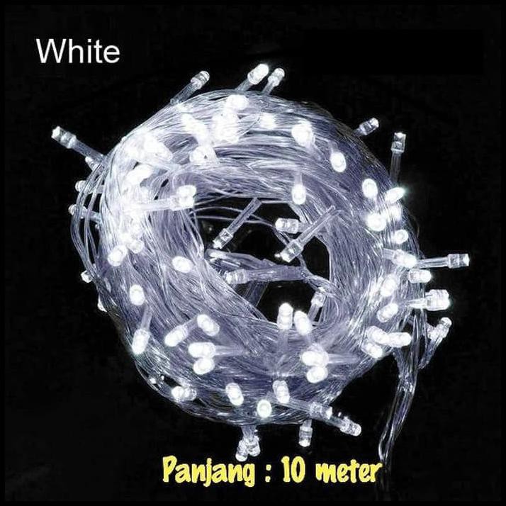 Jual Lampu Natal Led - Twinkle Light White (Putih) | Shopee Indonesia