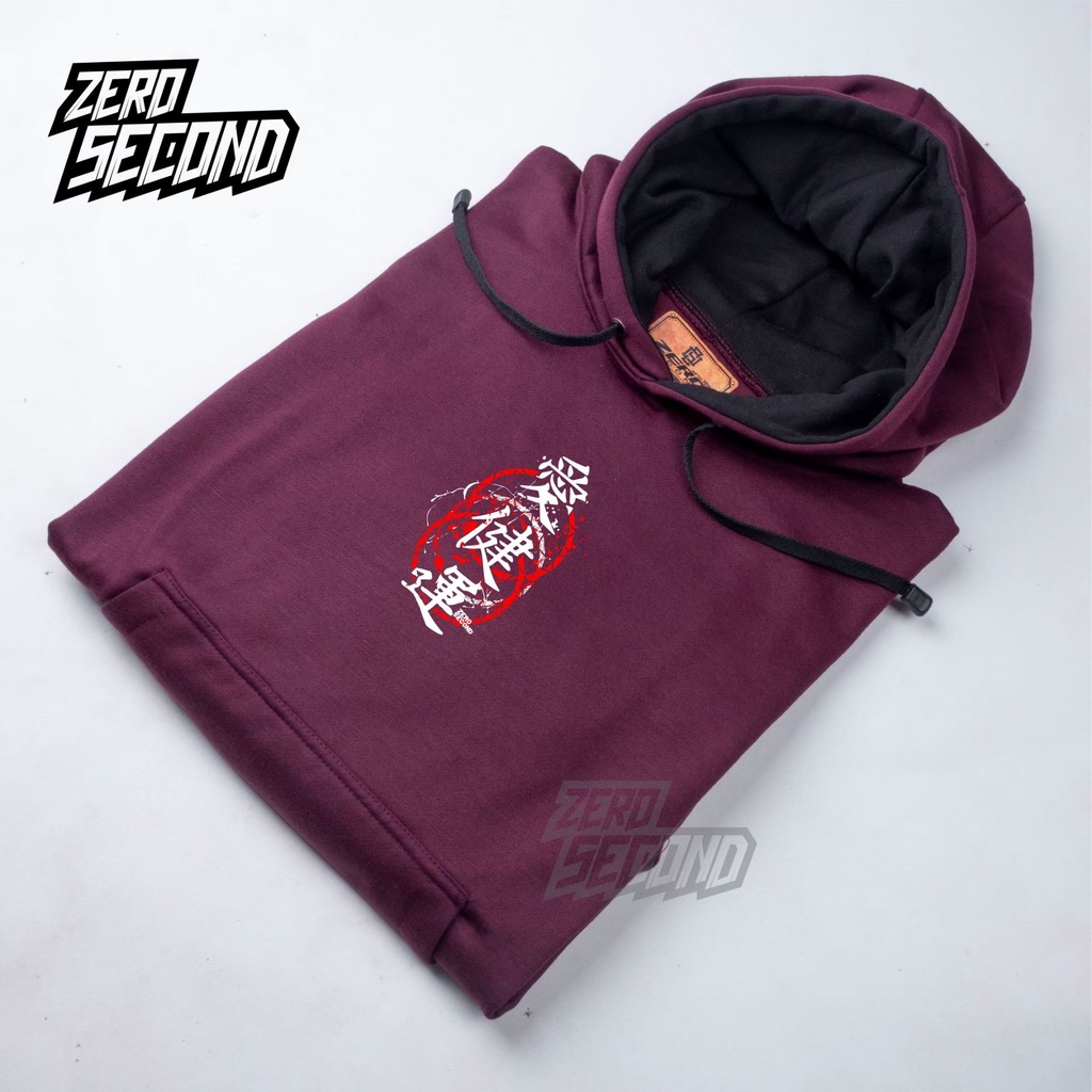 Jual Jaket Hoodie Pria Aesthetic JAPAN Burgandy Sweater Hoodie Pria ...