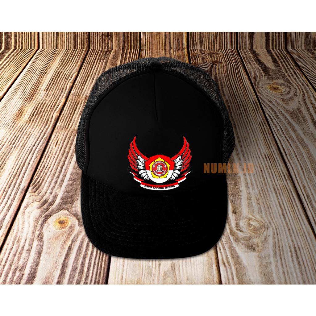 Jual TOPI JALA/ JARING /TRUCKER KARANG TARUNA / BEBAS REQUEST DESAIN ...