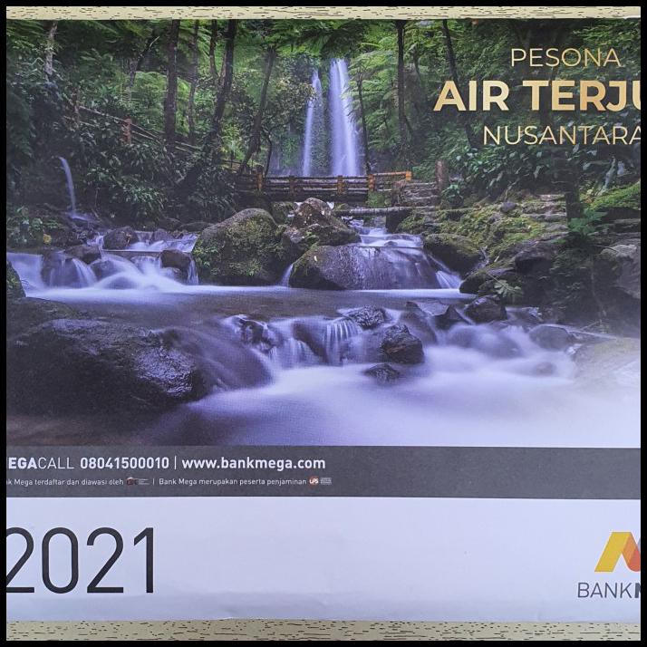 Jual Kalender Meja Bulanan Exclusive Bank Mega Tahun 2021-2022 | Shopee ...