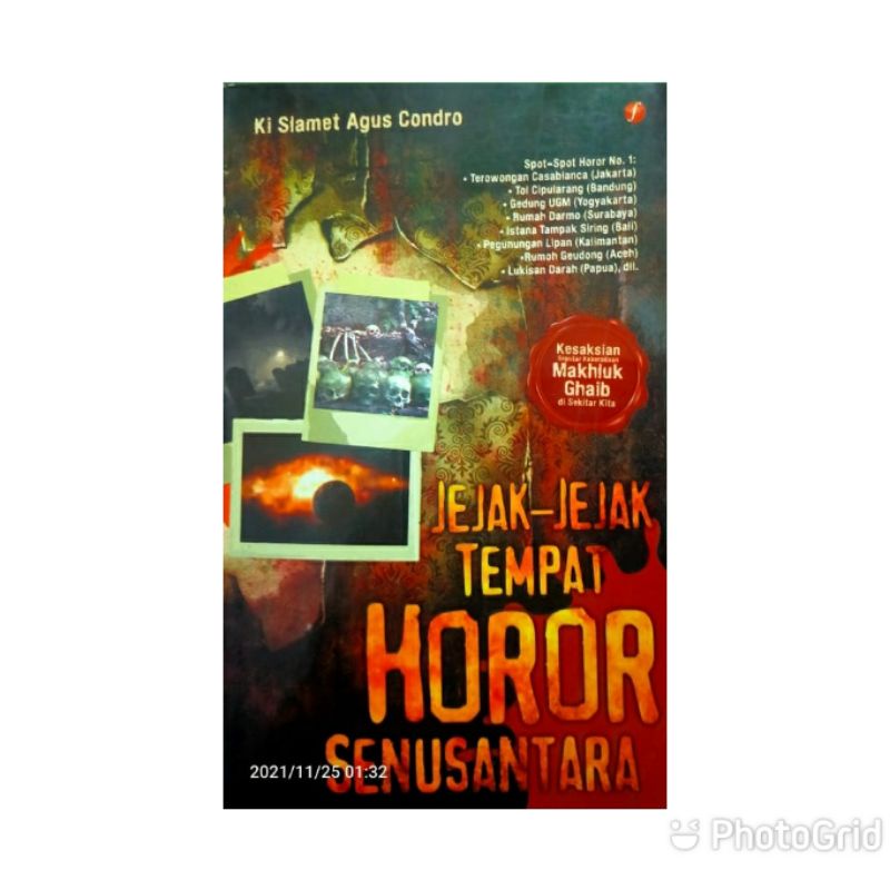 Jual JEJAK-JEJAK TEMPAT HOROR NUSANTARA | Shopee Indonesia
