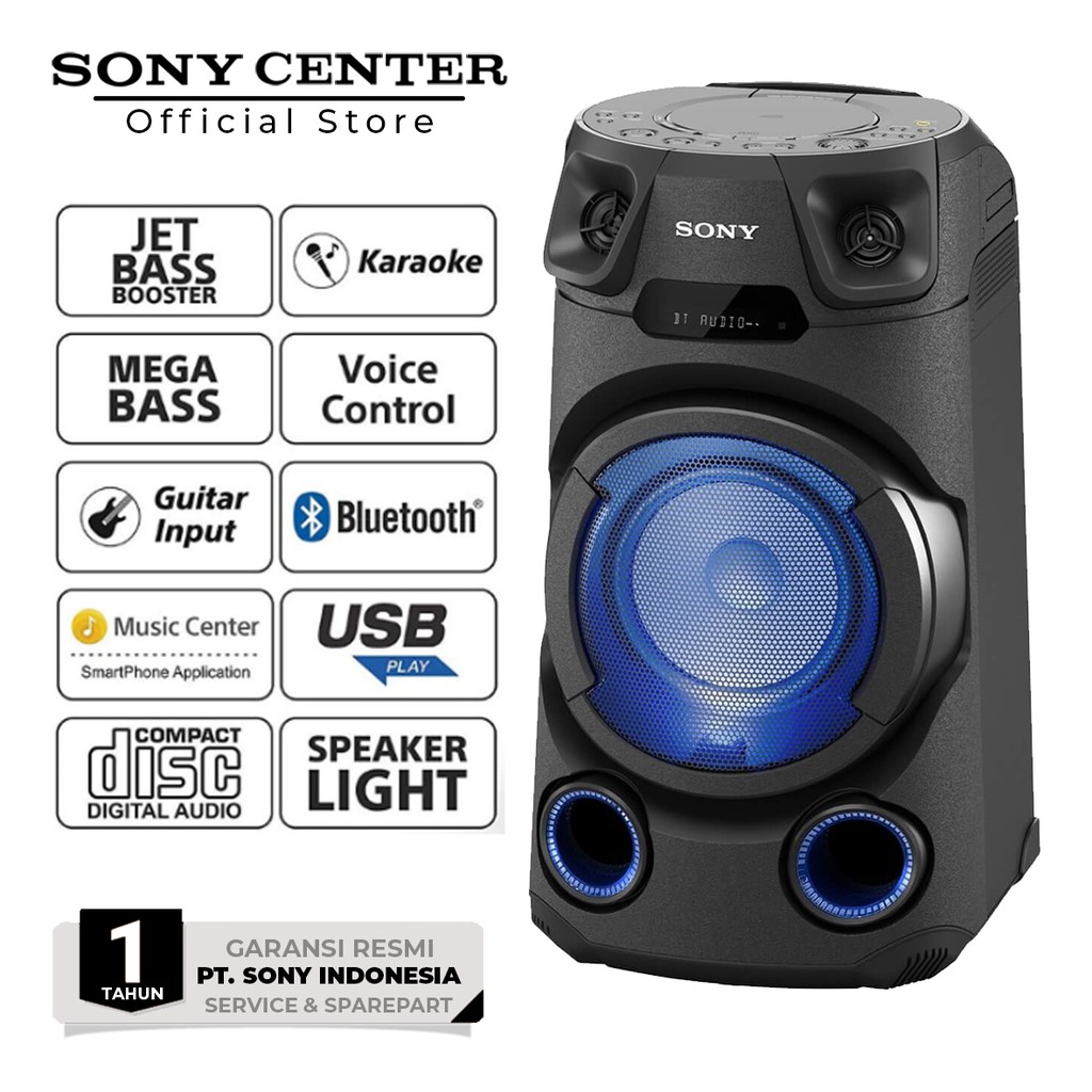 Jual SONY MHC-V13 High Power Audio System with BLUETOOTH Technology ...