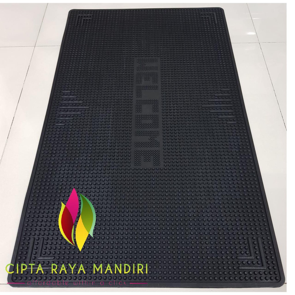 Jual Keset Karpet Karet Anti Slip WELCOME 45 X 75 | Shopee Indonesia