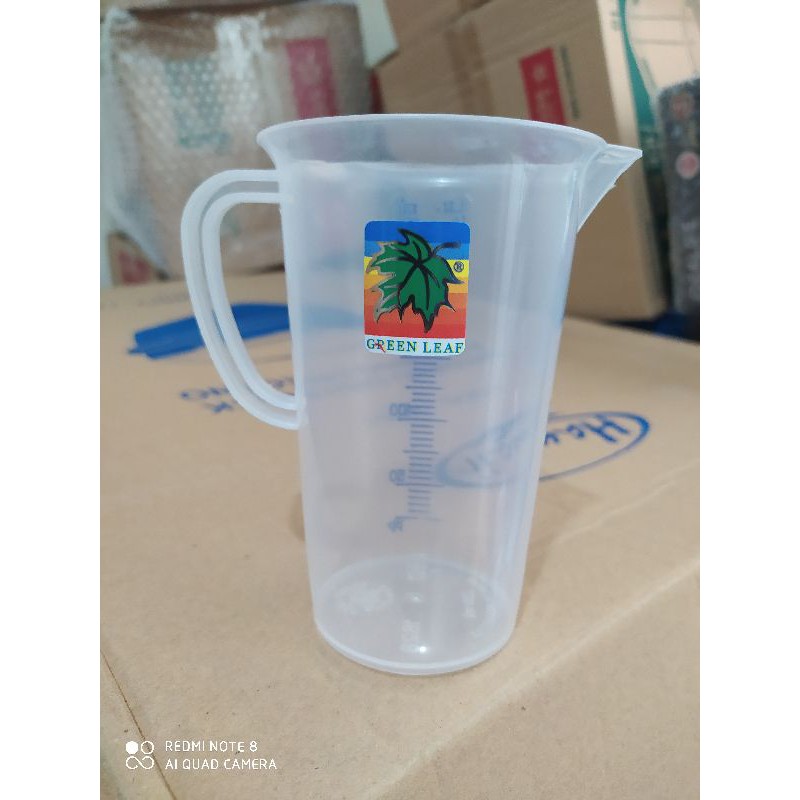 Jual Green Leaf - Gelas Takaran Scarlet ukuran 250ml | Shopee Indonesia