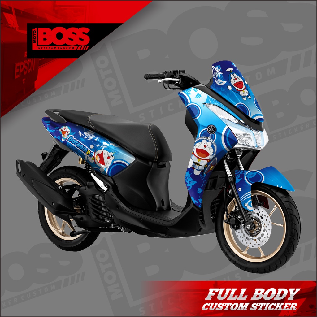 Jual Decal Sticker Yamaha Lexi Full Body Stiker Decal Lexi Striping ...