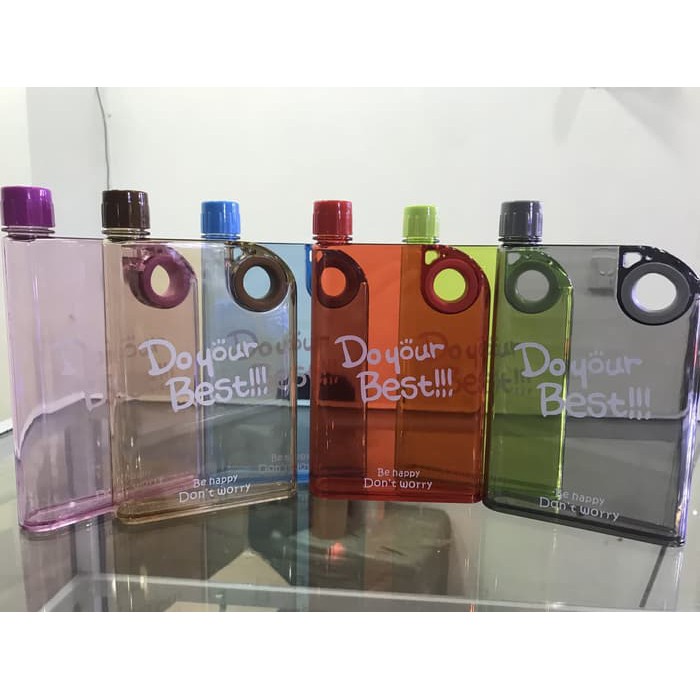 Jual MemoBottle A5 Letter Botol Minum - Memo Bottle Slim Do Your Best 420ml | Shopee Indonesia