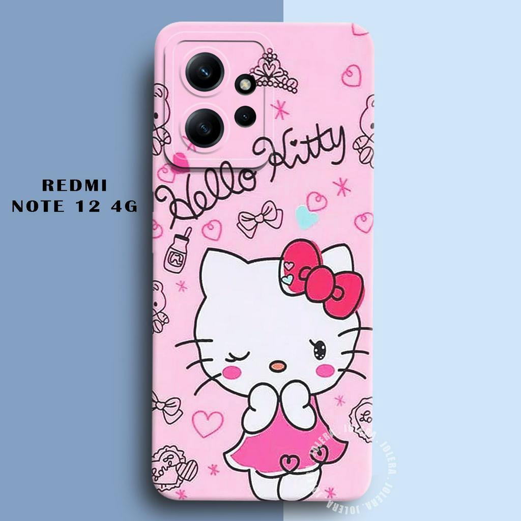 Jual HK 42 - SOFTCASE FOR REDMI NOTE 12 4G GAMBAR HELLO KITTY LUCU ...