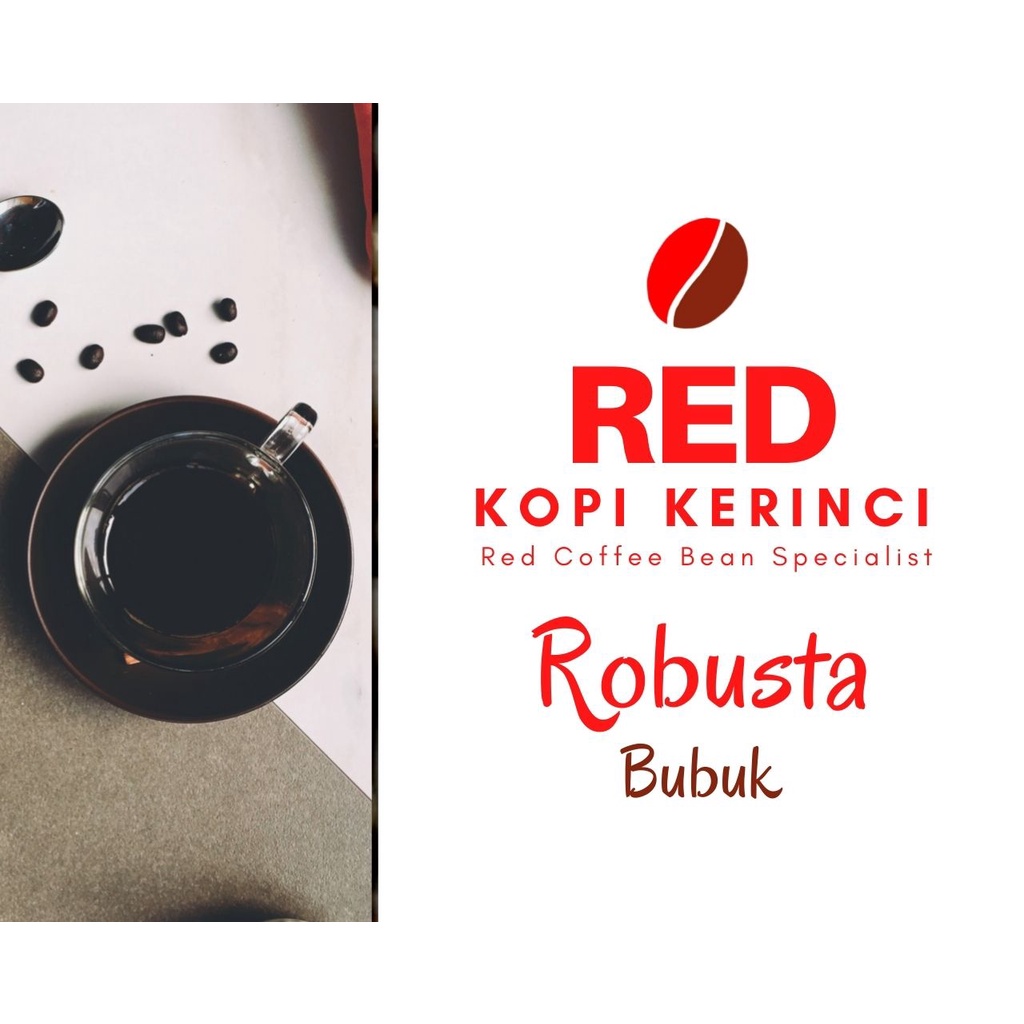 Jual Red Coffee - Kopi Robusta Premium Kerinci - Jambi Bubuk 500 Gram ...