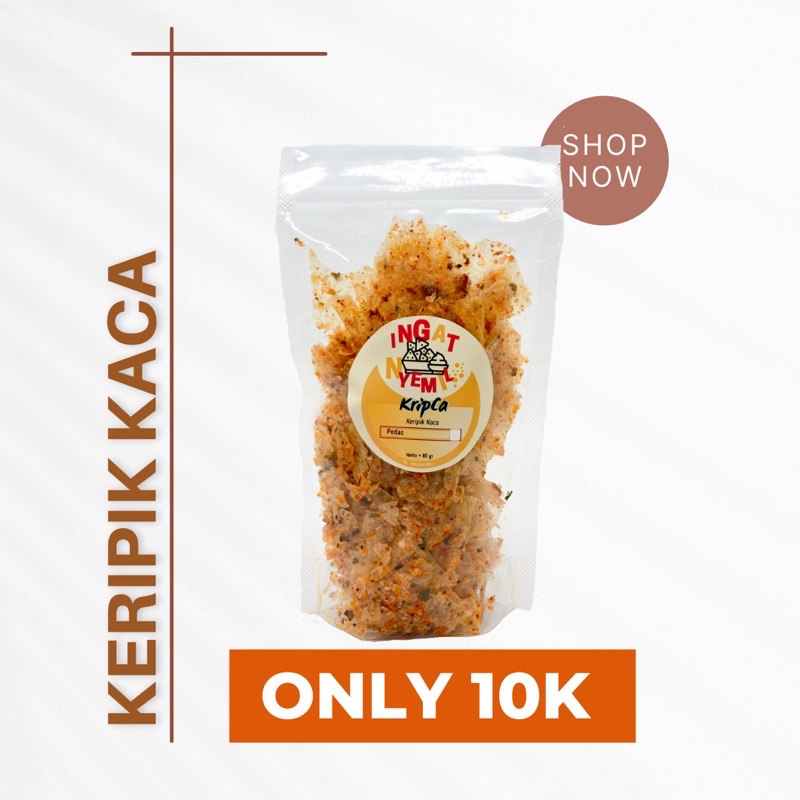Jual Kripca (Keripik Kaca) 80gr | Shopee Indonesia