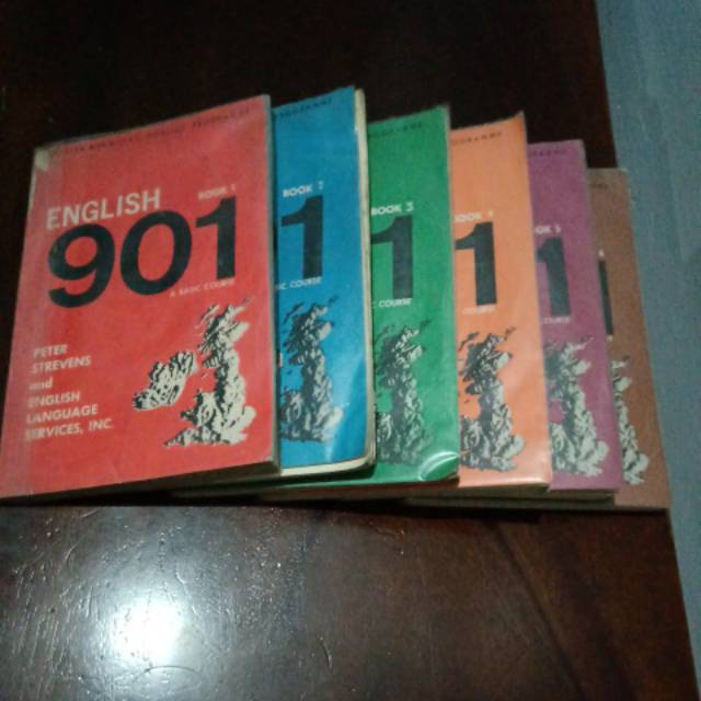 Jual Preloved English 901 Book 1 until Book 6 (set termasuk kaset ...