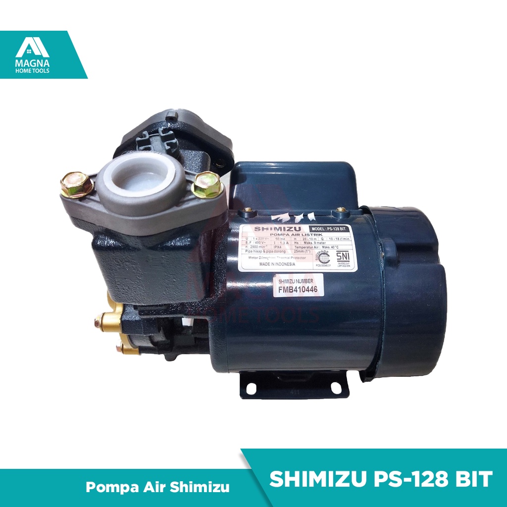 Jual POMPA AIR SHIMIZU ORIGINAL PS-128 BIT 125 WATT | Shopee Indonesia