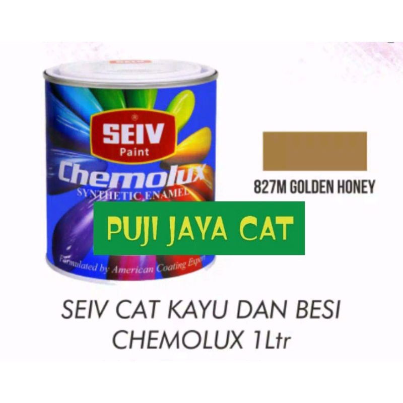 Jual SEIV 827M GOLDEN HONEY DOFF CAT BESI DAN KAYU 1L | Shopee Indonesia