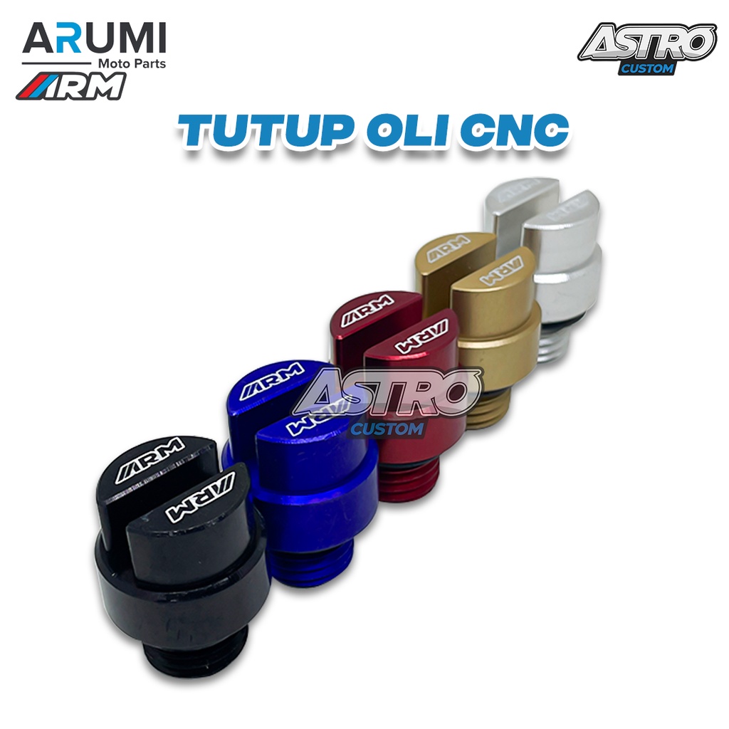 Jual Tutup Oli Arumi Motor Vario 125 PCX 150 Nmax 155 Aerox 155 Beat Fi ...
