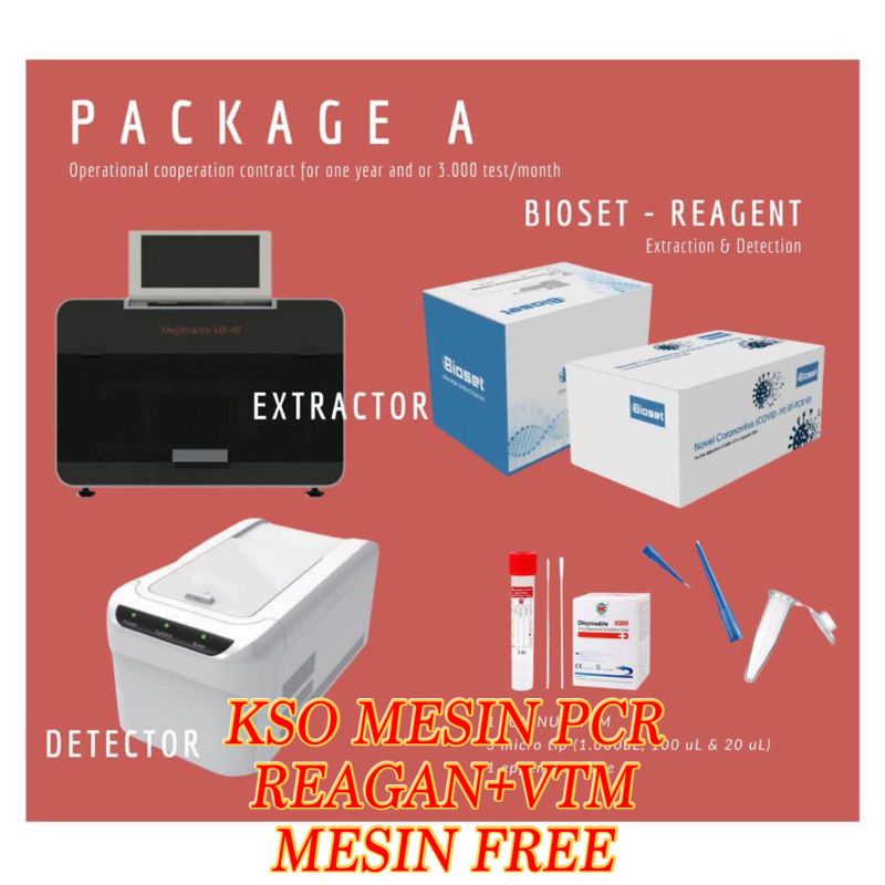Jual REAGAN PCR MESIN PCR SET LENGKAP SISTEM KONTRAK | Shopee Indonesia