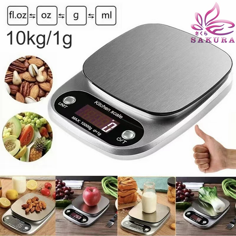 Jual Timbangan Digital 10kg Premium Kitchen Scale High Quality - SOSOYO ...
