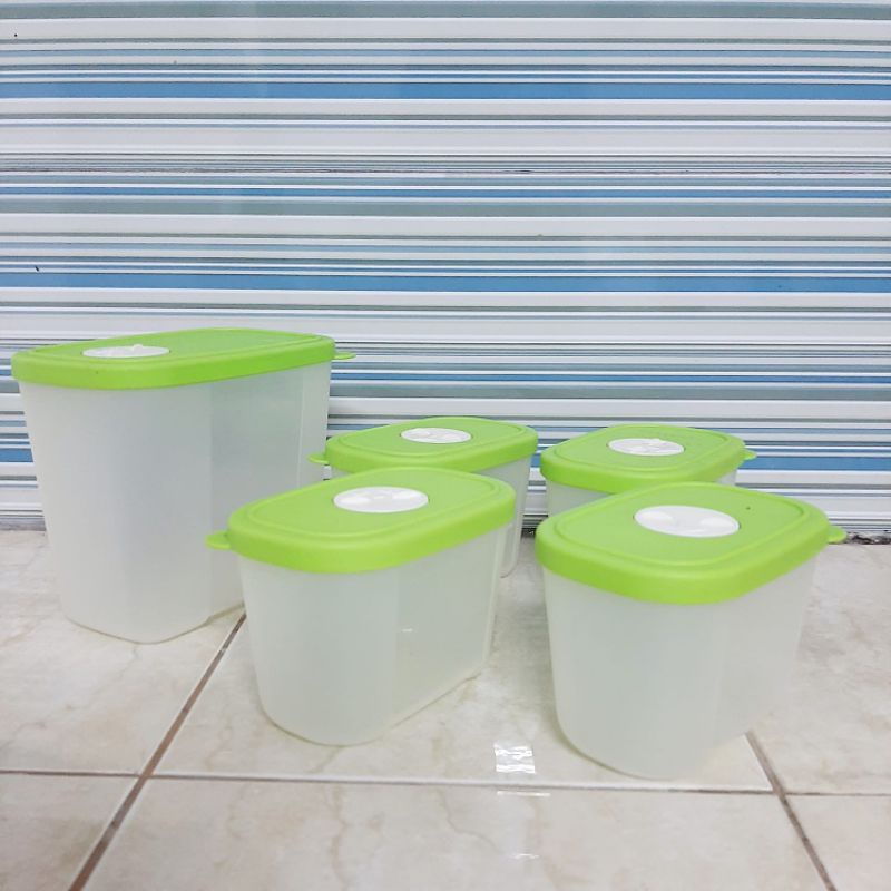 Jual [BEKAS] Tupperware Freezermate with Dial 5 set | Shopee Indonesia