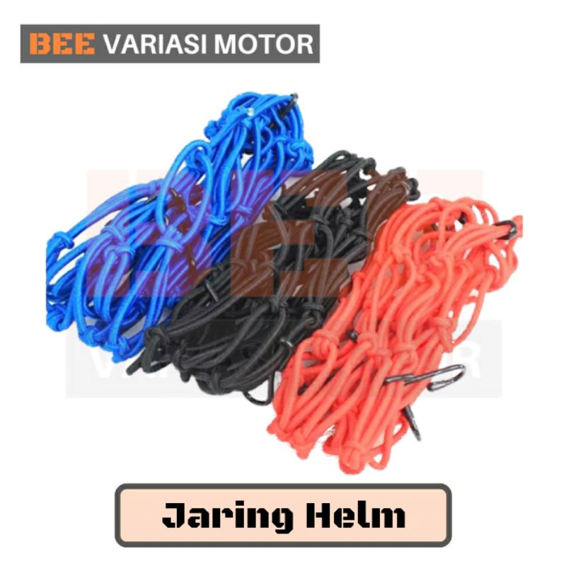 Jual Posh Jaring Motor Helm Tebal dan Besar Tas Jaring Motor Helm Tali ...