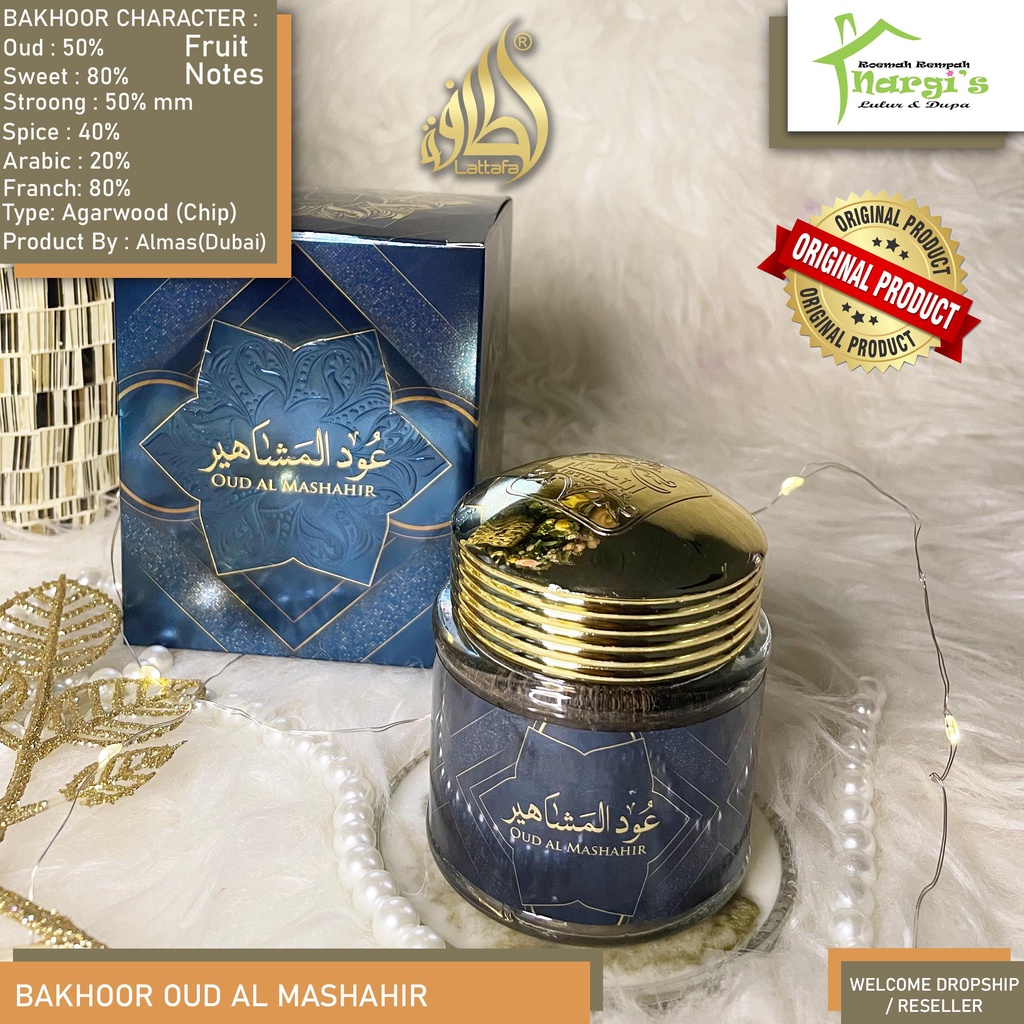 Jual Bakhoor/buhur/Menyan/Bakhour Dupa Arab Oud Mashahir Made in ...