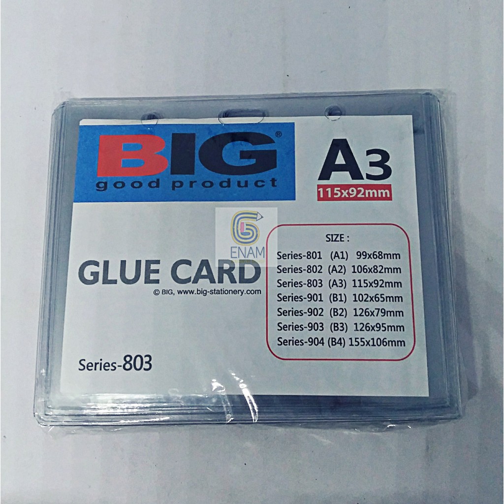 Jual 1 Pcs ID CARD BIG GLUE CARD A3 | Shopee Indonesia