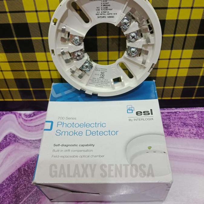 Jual Photoelectric Smoke Detector Merk ESL Type 711U (Edwards) | Shopee ...