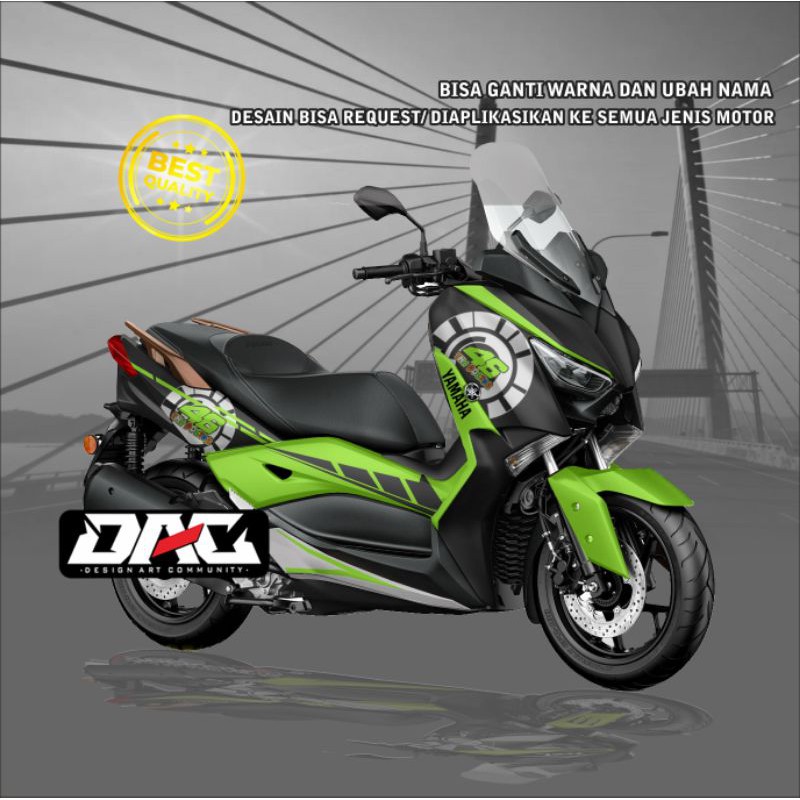 Jual Sticker Decal full body grafis motif 46 Gp yamaha Xmax | Shopee ...