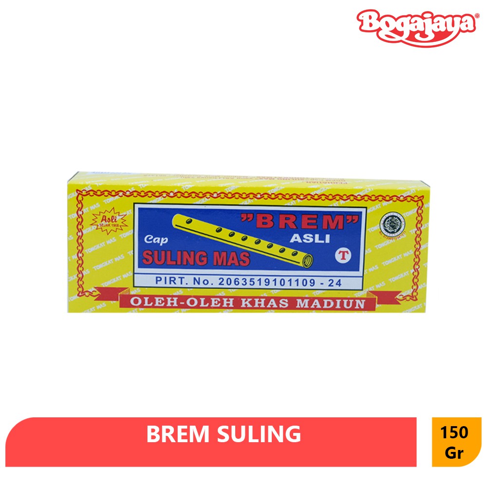 Jual BREM MADIUN CAP SULING MAS / BREM SULING MADIUN 150 GRAM | Shopee ...